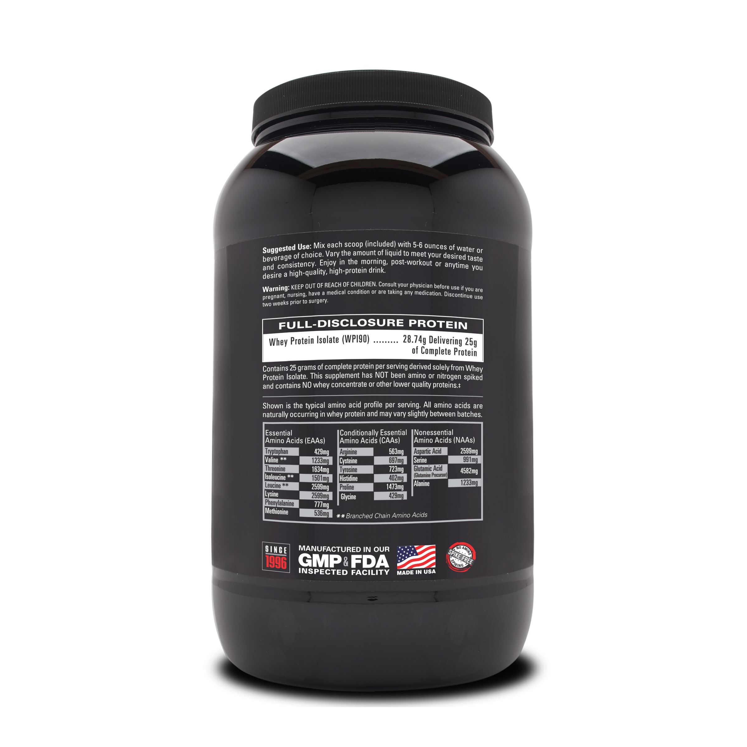 NutraBio® - Whey Protein Isolate - Raw Unflavored | GNC