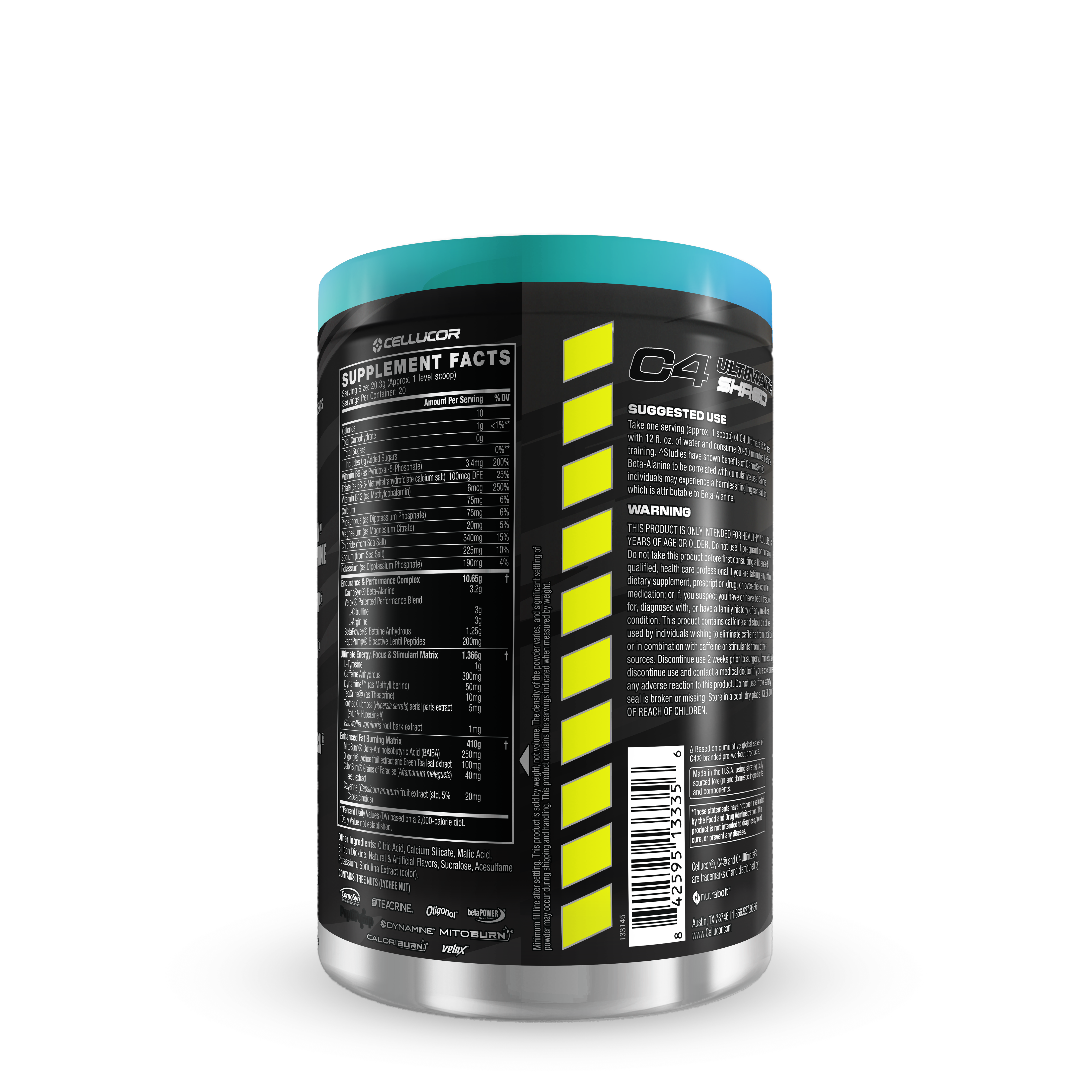 Cellucor® - C4 Ultimate Shred Pre-Workout - Frozen Bombsicle (20 ...