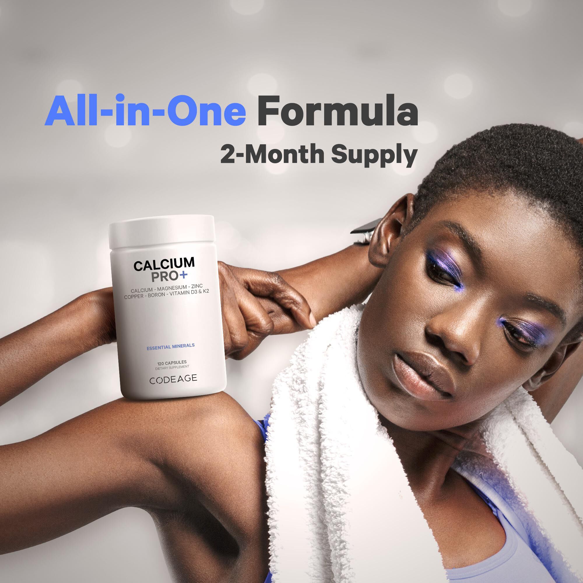 Codeage - Calcium Pro+ - 120 Capsules | GNC