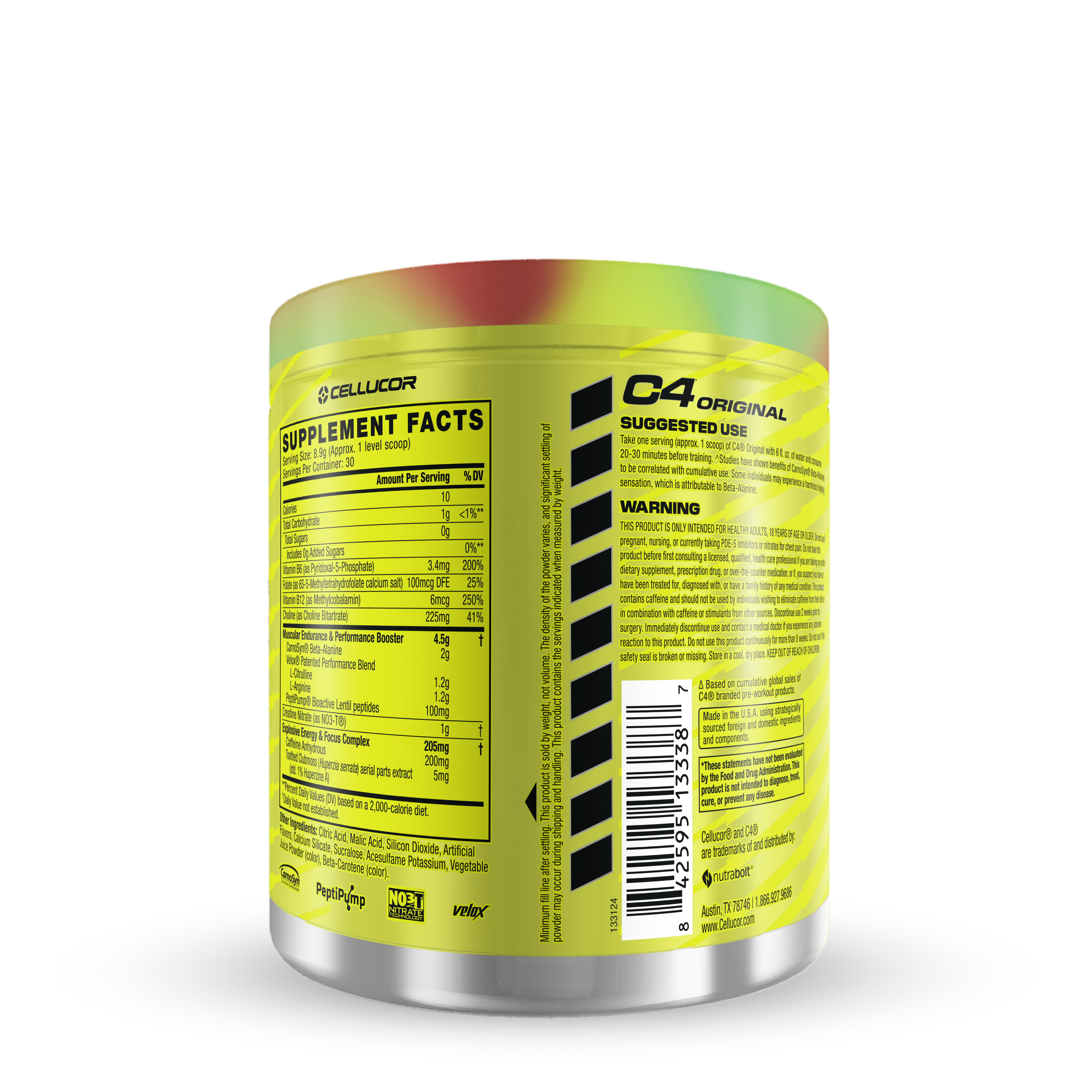 Cellucor® - C4 Original Pre-Workout - Watermelon - 30 Servings | GNC