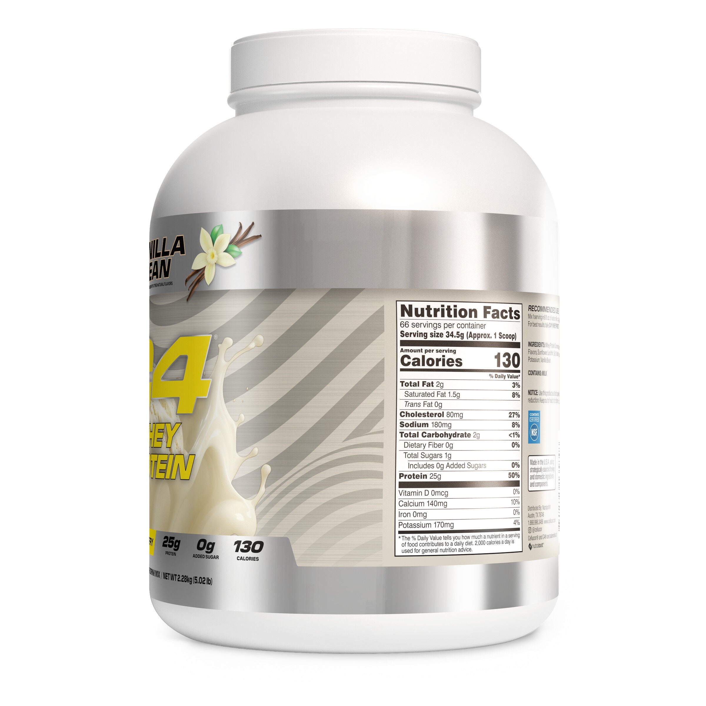 Cellucor® - C4 Whey Protein - Vanilla Bean (66 Servings) | GNC