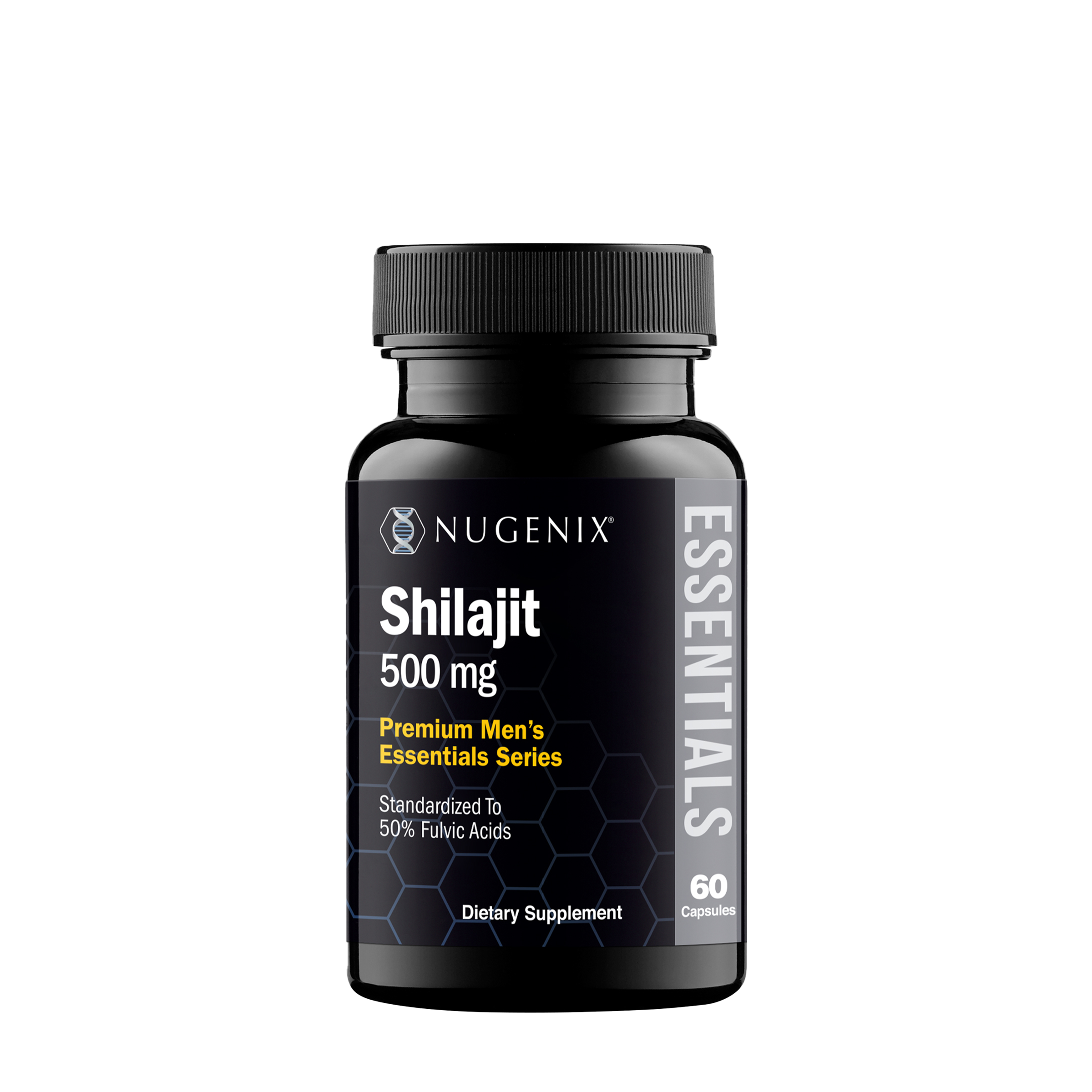 Nugenix® - Shilajit 500mg - 60 Capsules (60 Servings) | GNC