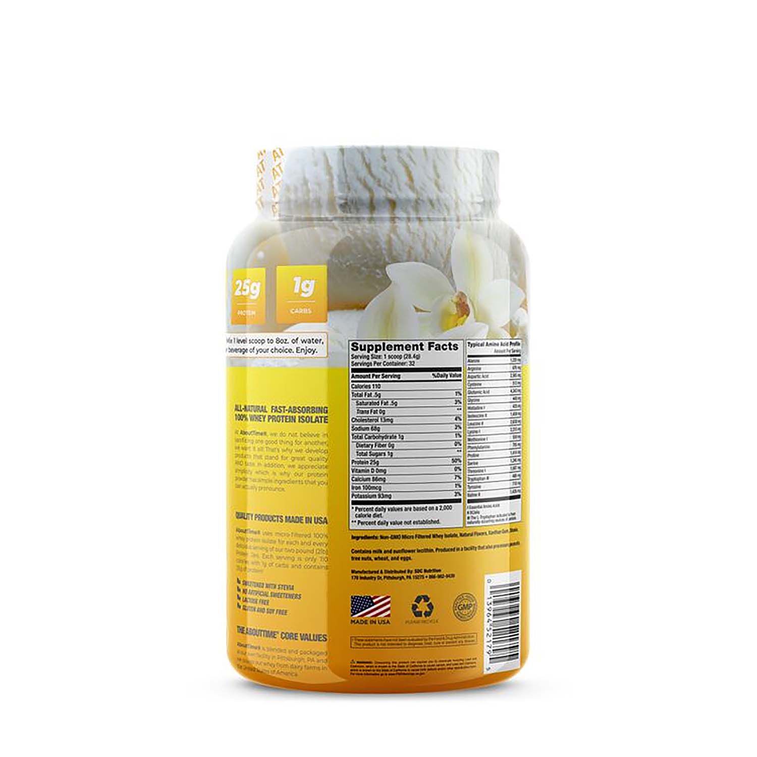AboutTime® Whey Protein Isolate | GNC