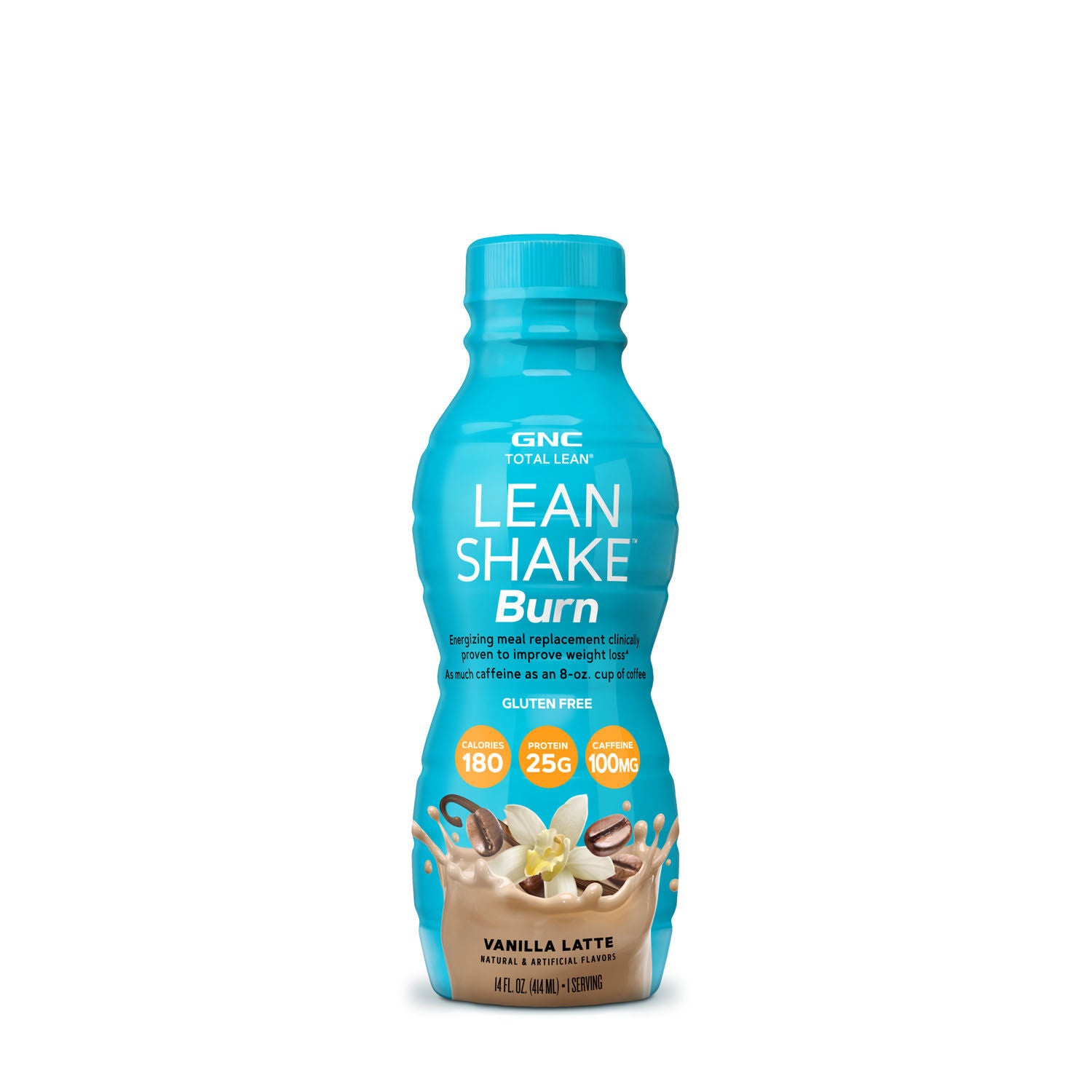 GNC Total Lean Lean Shake Burn 12 pack - Vanilla Latte | GNC