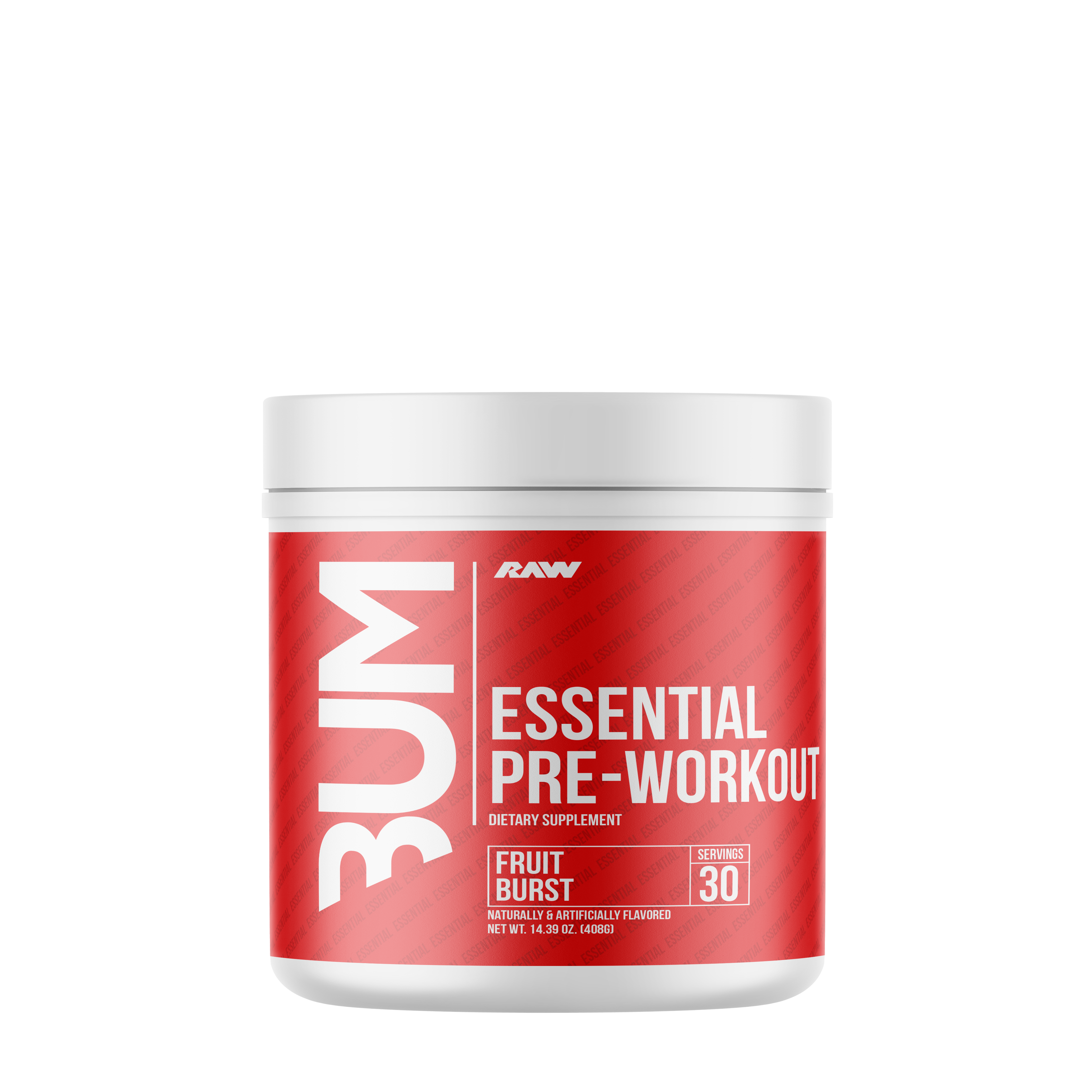 Raw Nutrition - Essential Pre-Workout - Fruit Burst (30 Servings) | GNC