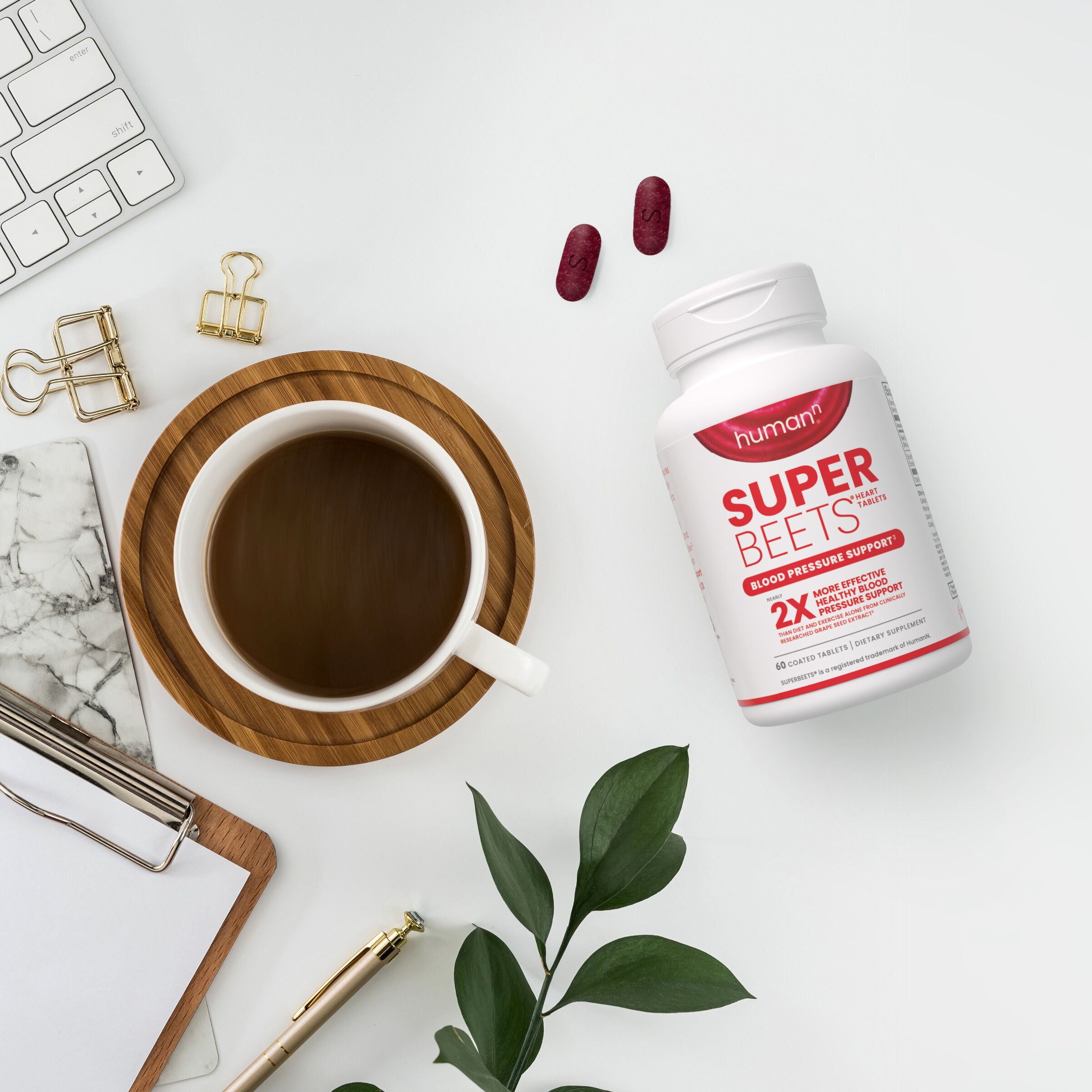 HumanN® - SuperBeets Heart Tablets: Blood Pressure Support - 60 Tablets ...