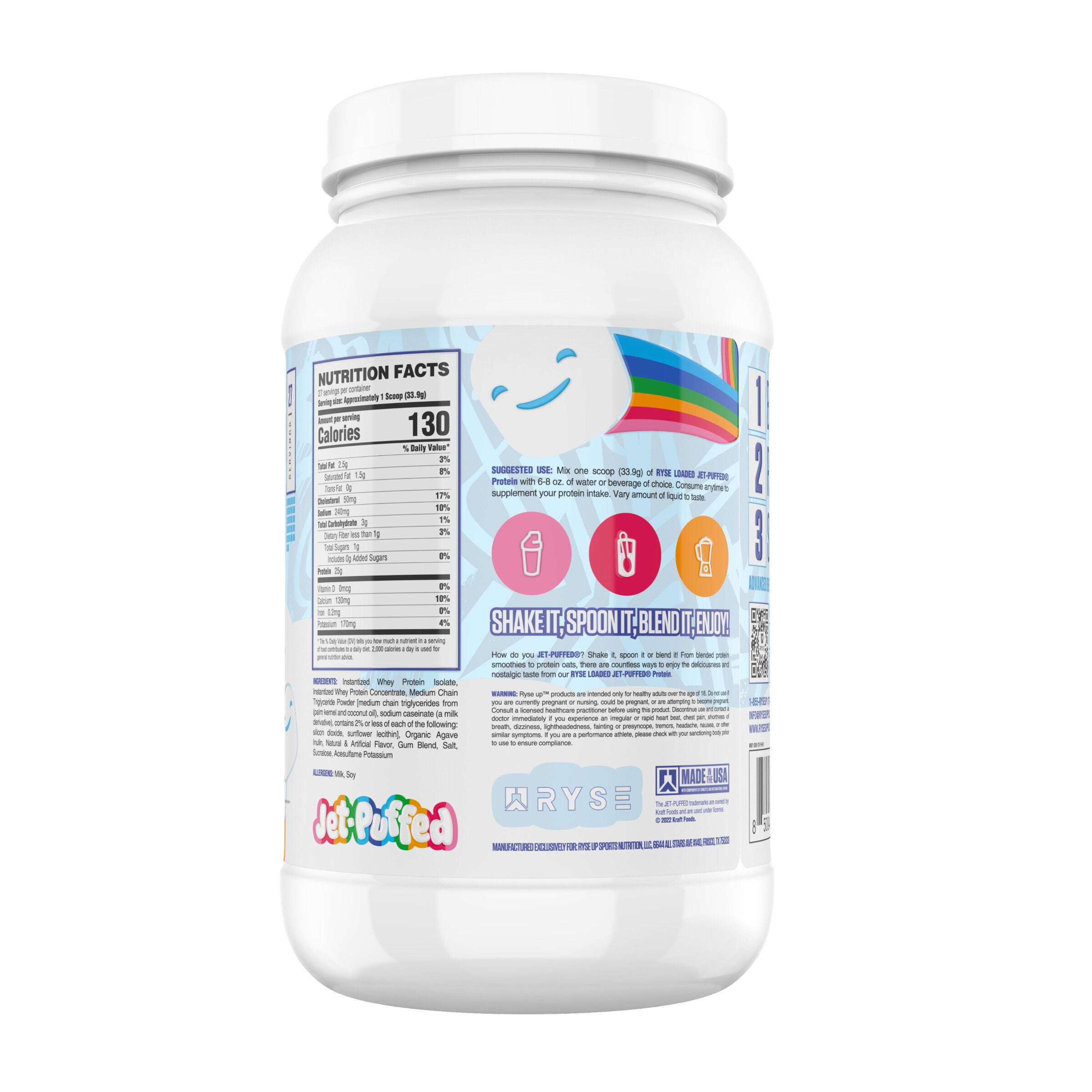 RYSE - Loaded Protein - Jet-Puffed Marshmallow (27 Servings) | GNC