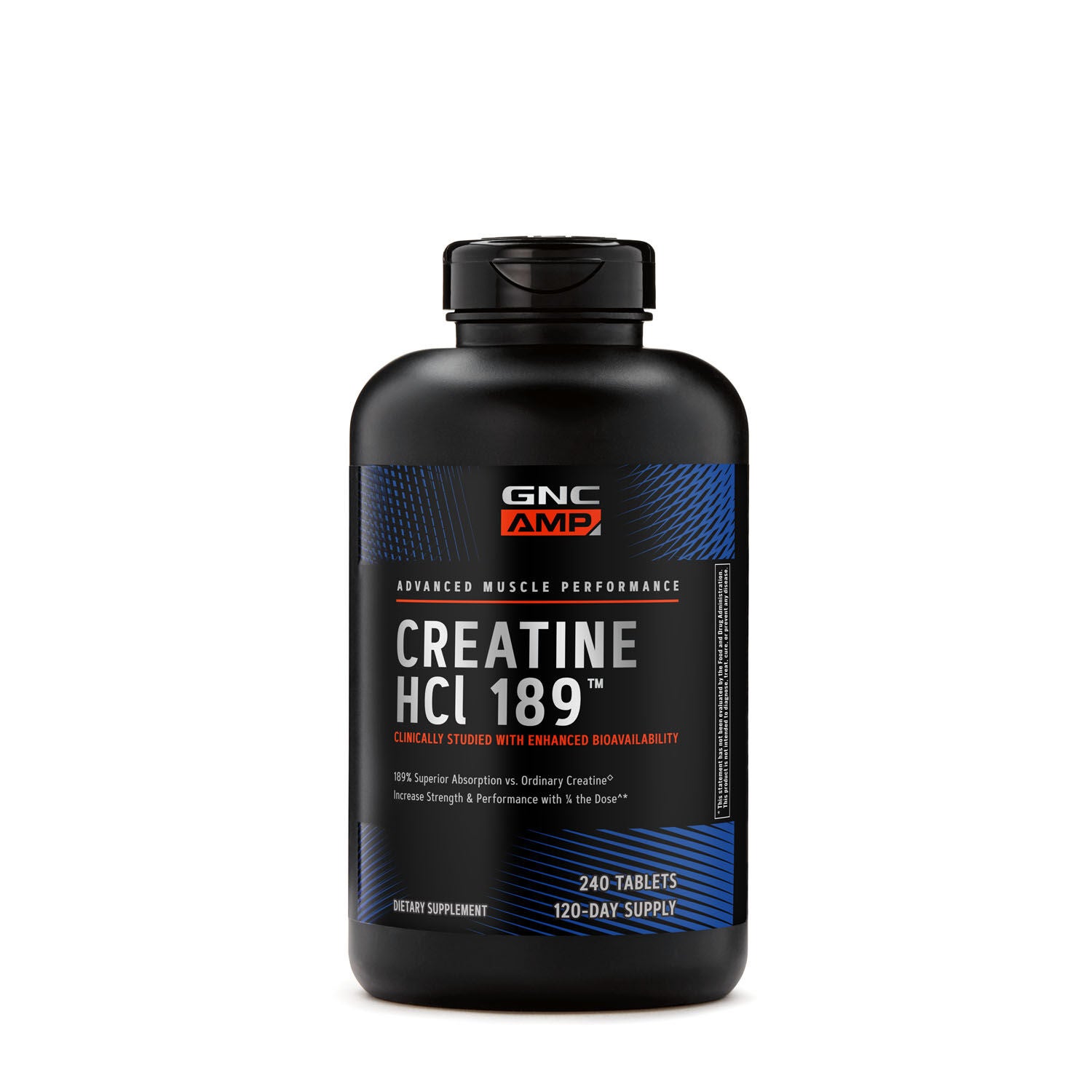 GNC AMP Creatine HCl 189: 240 Tablets | GNC