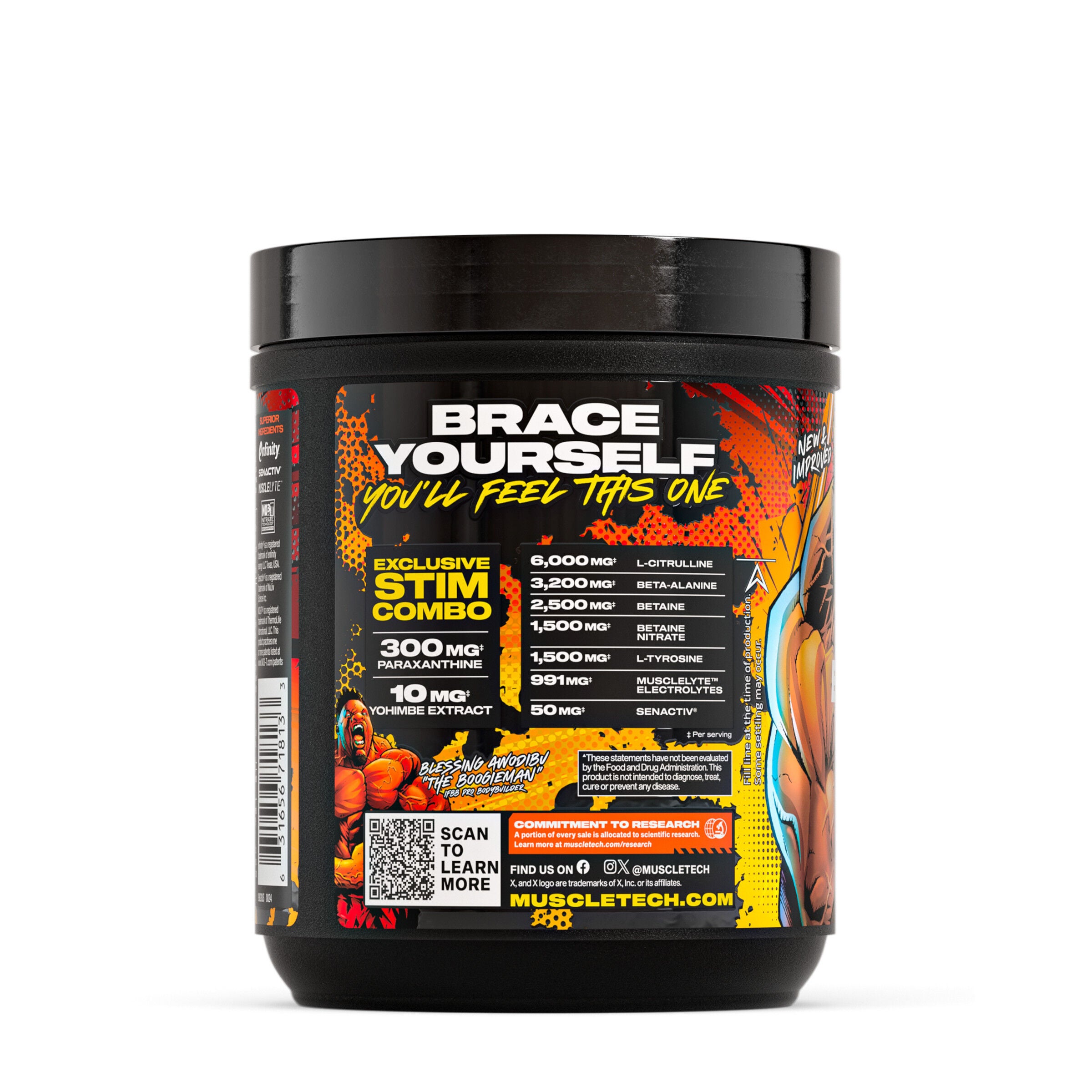 MuscleTech™ - EuphoriQ Pre-Workout V2 - Boogieman Punch (20 Servings) | GNC