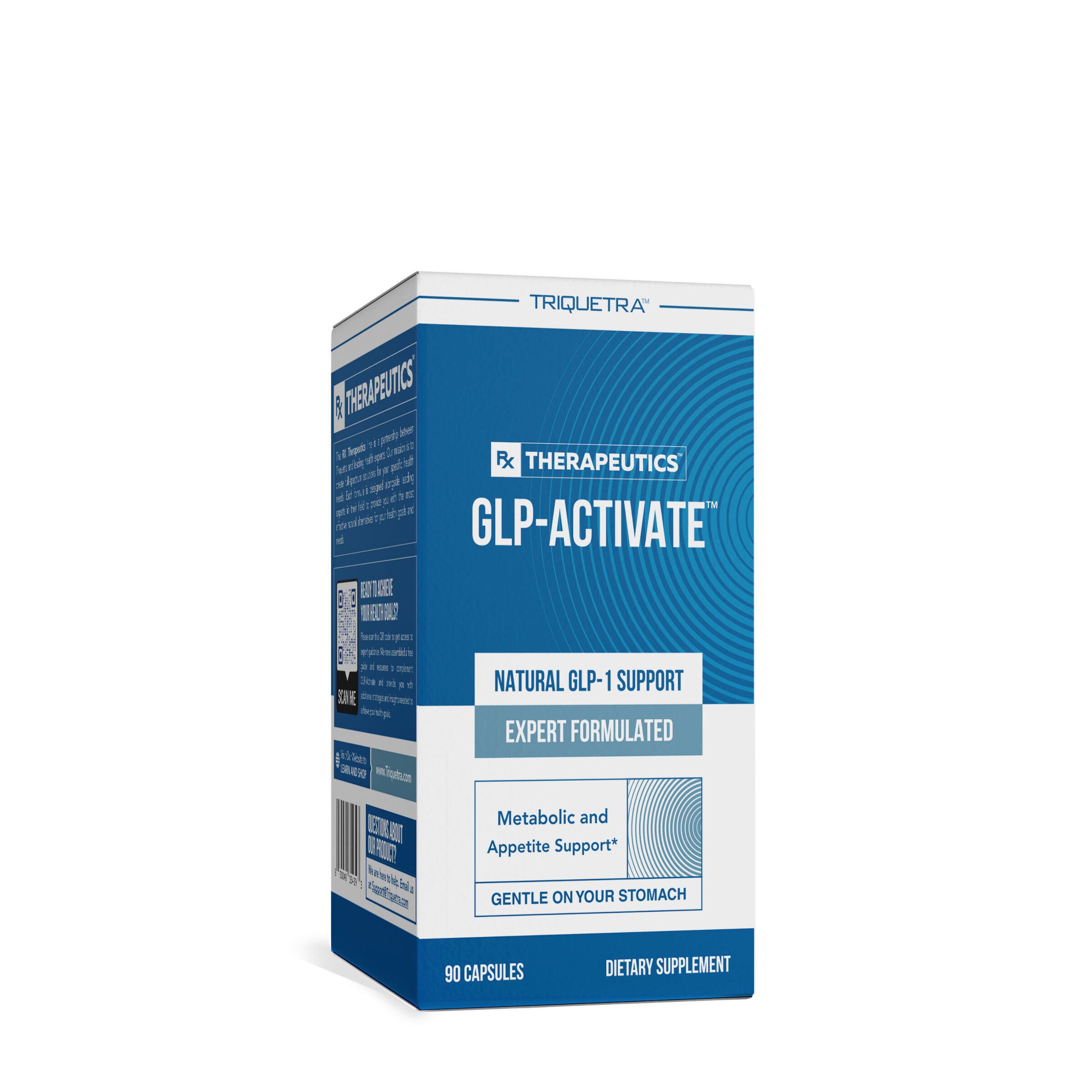 Triquetra - GLP-Activate Natural GLP-1 Support - 90 Capsules (90 ...