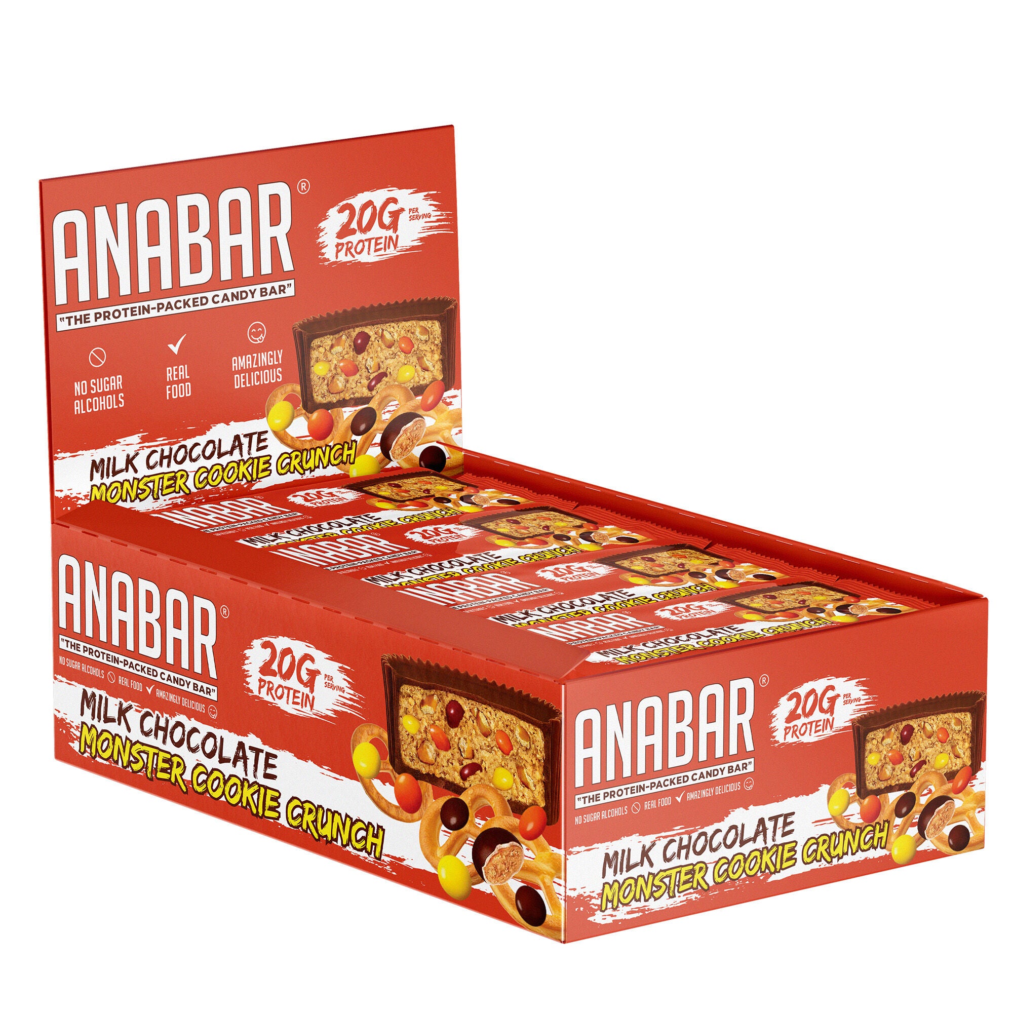 Anabar® - Monster Cookie Crunch (12 Bars) | GNC