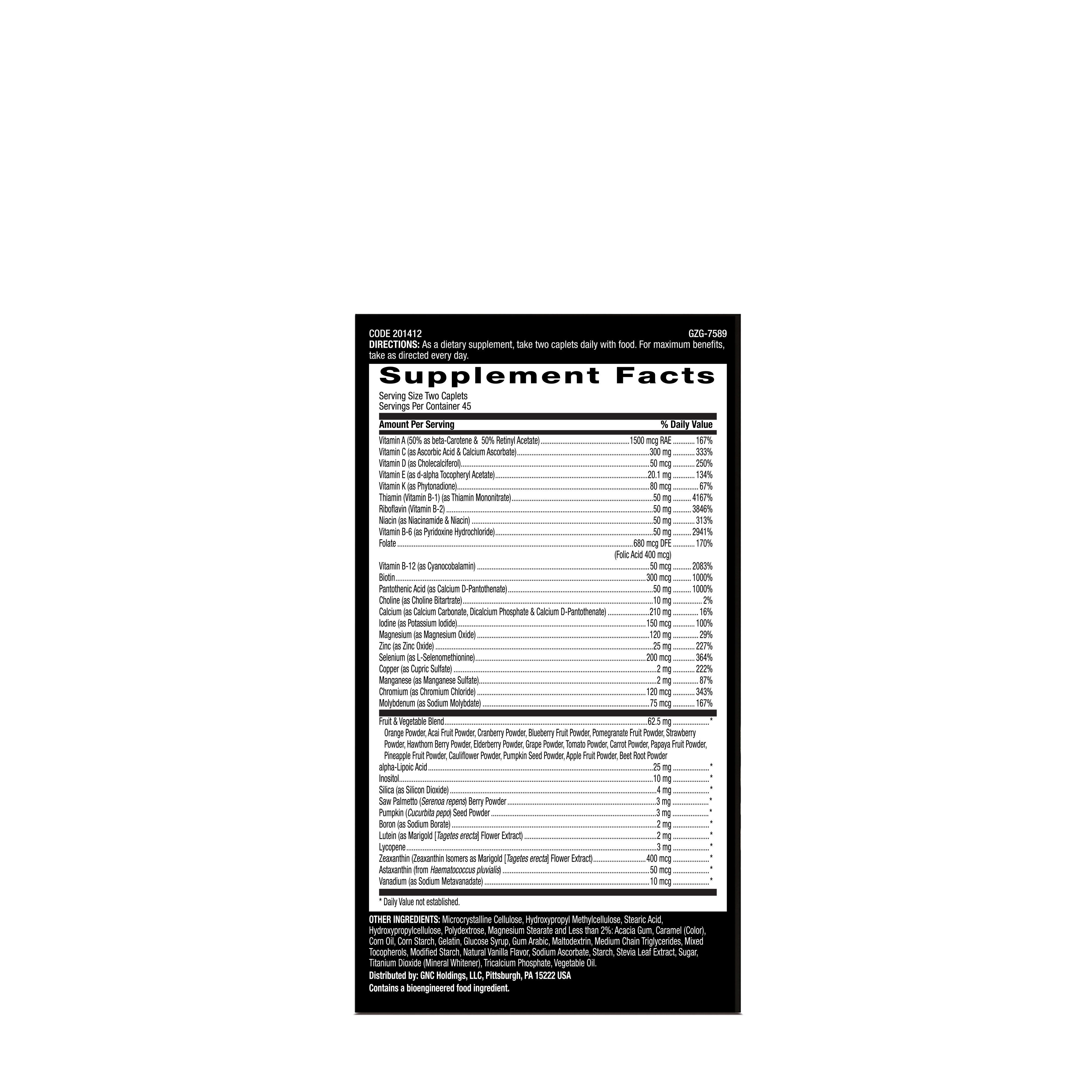 GNC Mega Men - Multivitamin - 90 Caplets | GNC