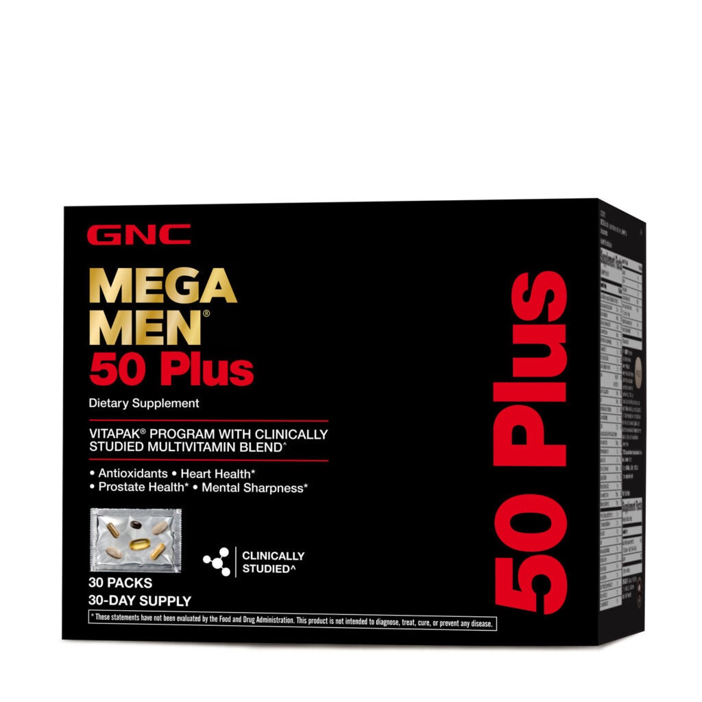 Best Supplements for Men Over 50 | GNC