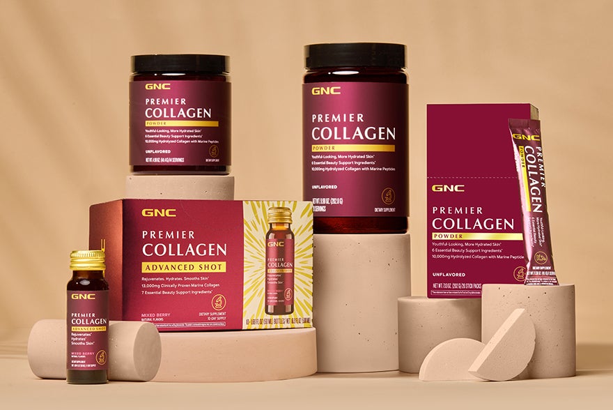 GNC Premier Collagen: Luxury Marine & Bovine Collagen for Youthful Skin