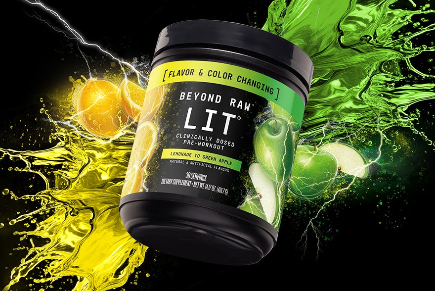 Flavor and Color Changing Pre-Workout from GNC