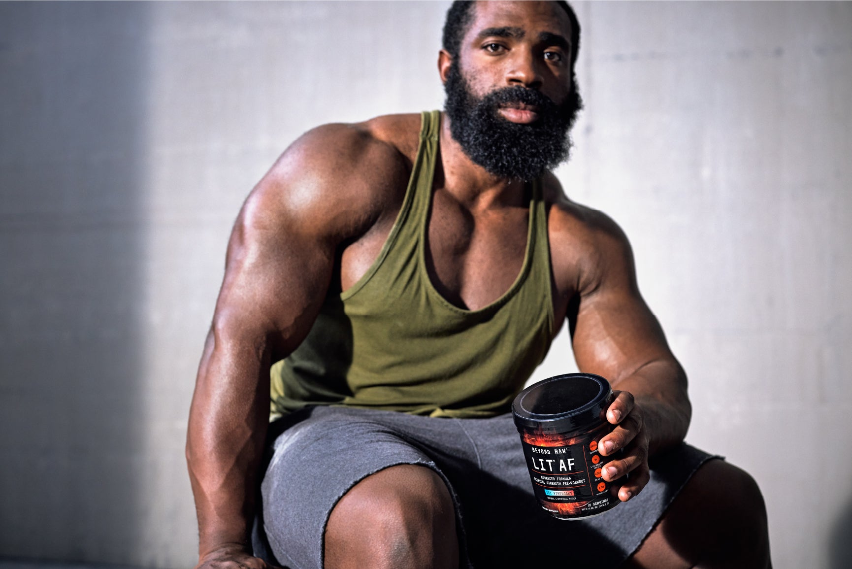 Beyond Raw LIT AF Pre Workout Powder 20 Servings | GNC