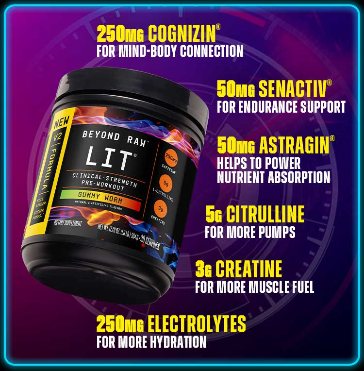 Introducing LIT V2 Pre-Workout