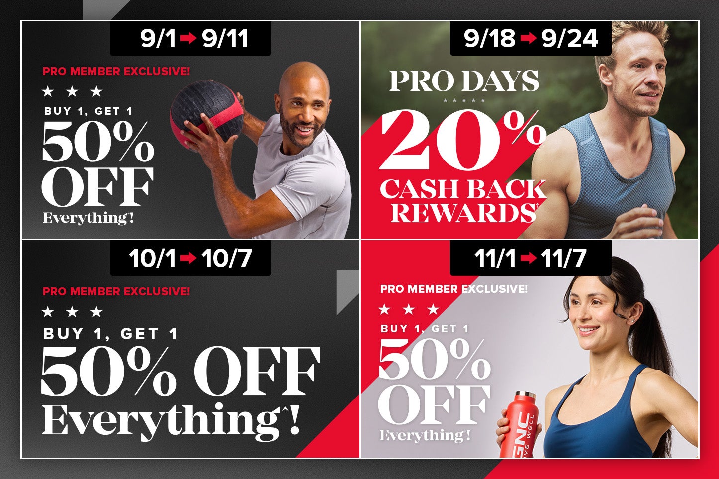 Get GNC PRO Access For Premium Perks | GNC